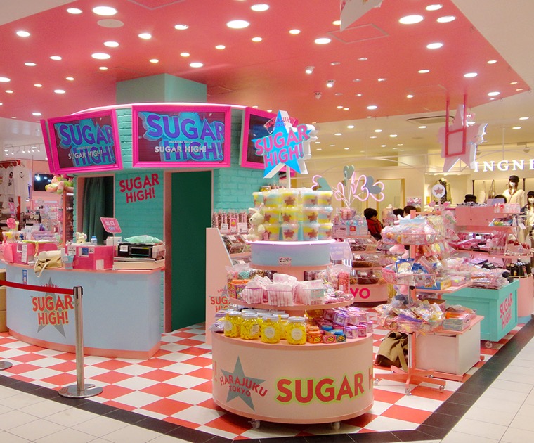 WORKS ｜ SUGAR HIGH!原宿アルタ | 株式会社HiP